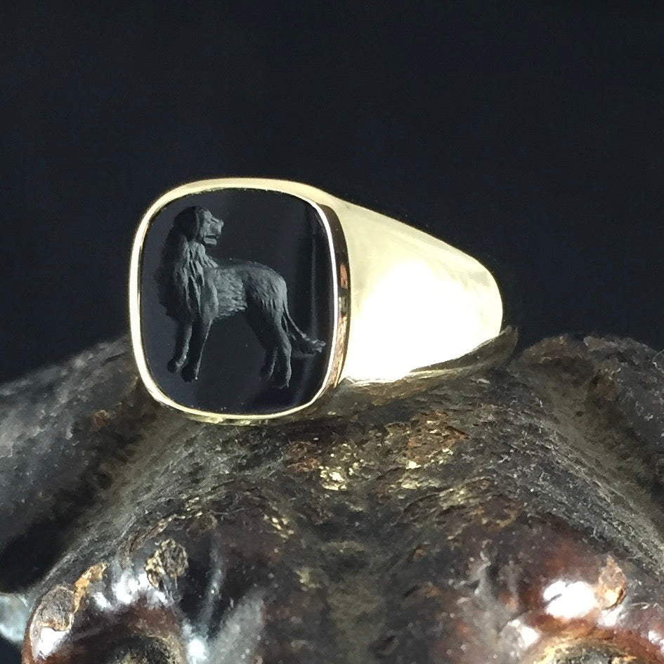 Stone Set Signet Rings – Signet Circle